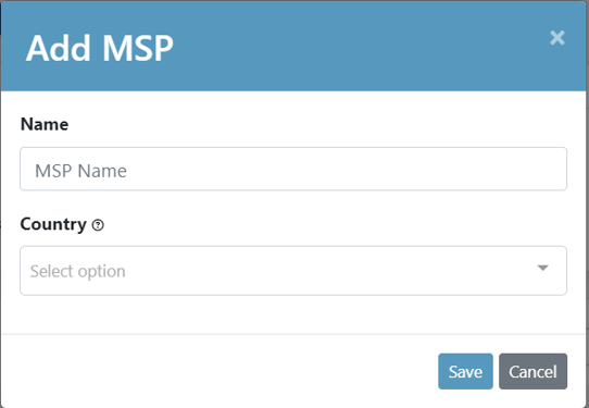 Managing Tenants and MSPs