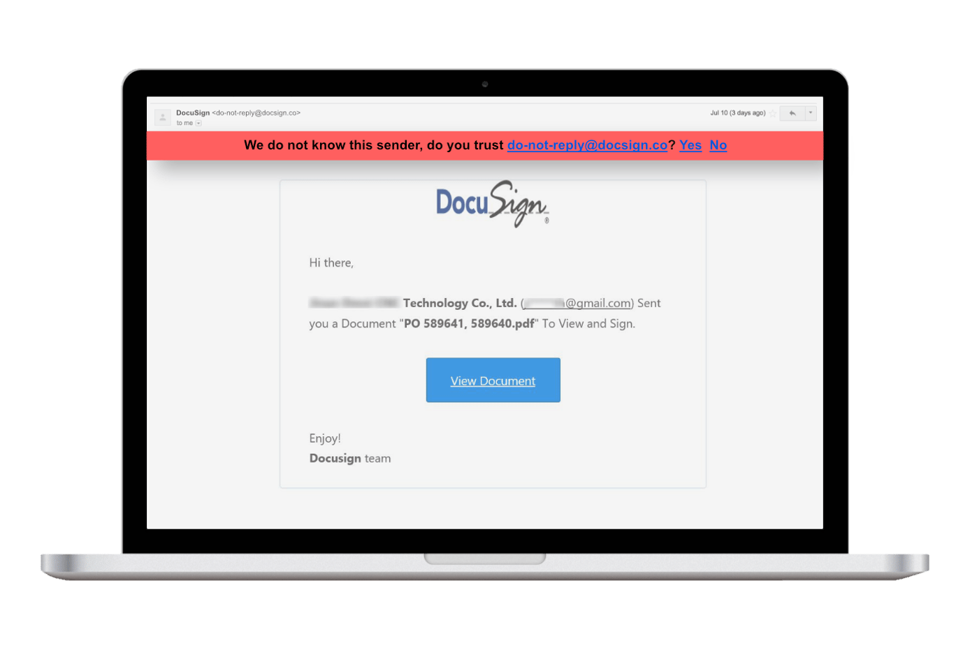 Gmail Phishing Attack: How to Identify a Phishing Email in Gmail