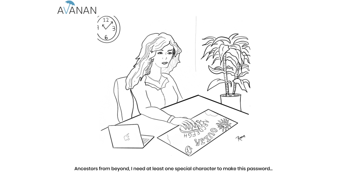 Avanan Comics | P@ssword123